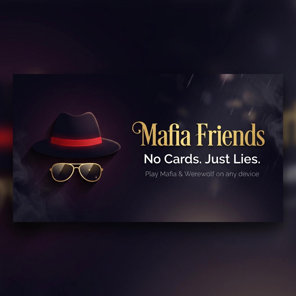 Mafia Friends - Free Mafia & Werewolf Party Game App | No Cards Needed